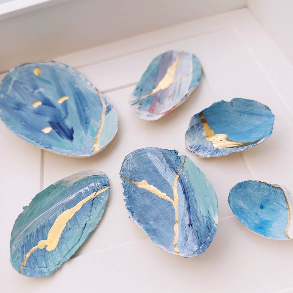 Porcelain Coastal Decor Wall Art #25 By Deborah Wren Ceramics