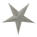 hanging paper star decoration by idyll home | notonthehighstreet.com