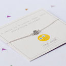 Smiley Face Emoji Bracelet In Sterling Silver By Grace & Valour ...