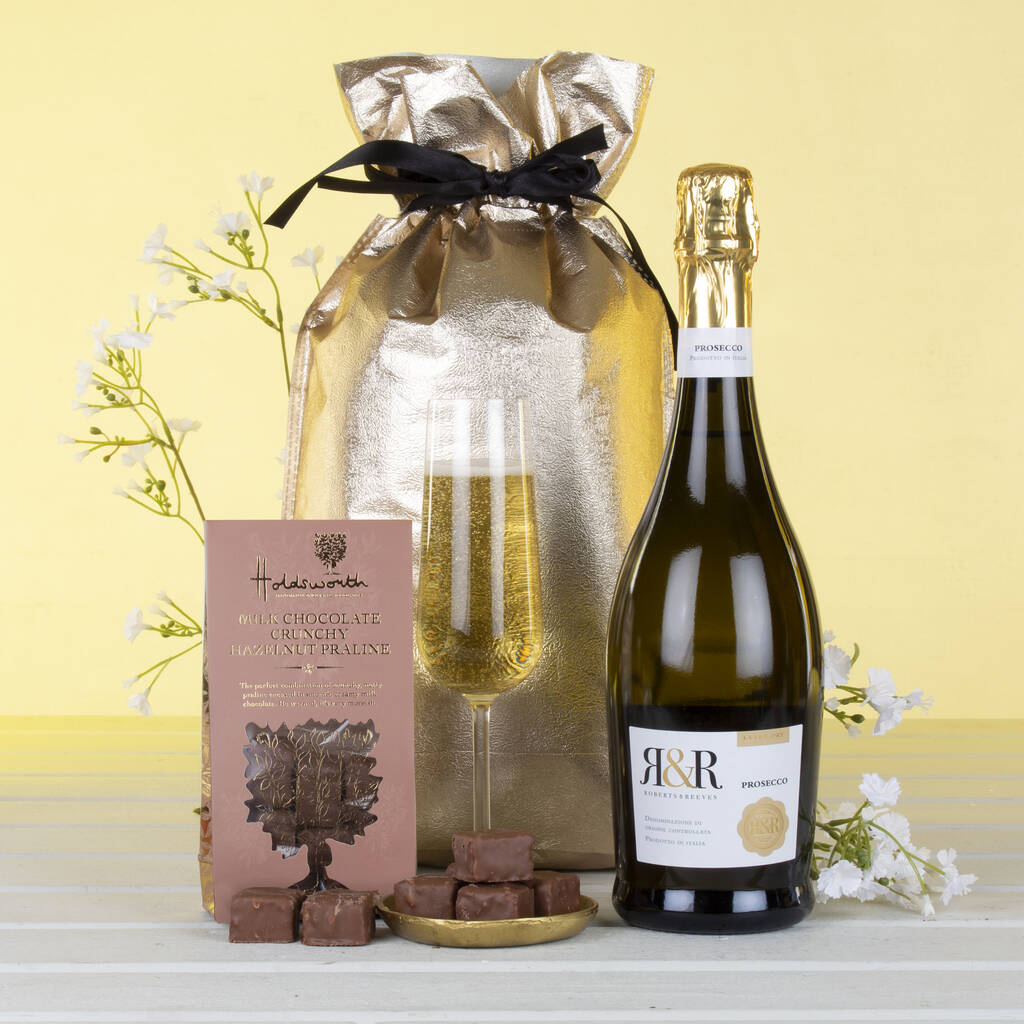 Prosecco And Chocolates Gift Hamper By Virginia Hayward ...