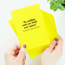 Quinoa Funny Millennial Card By Paper Plane | notonthehighstreet.com