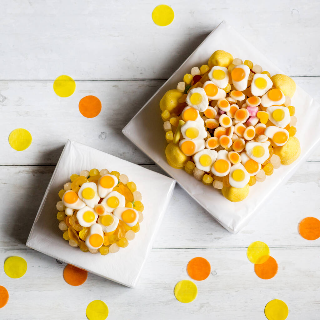 'Eggcellent' Dad Fathers Day Sweetie Cake Gift By Lollylish