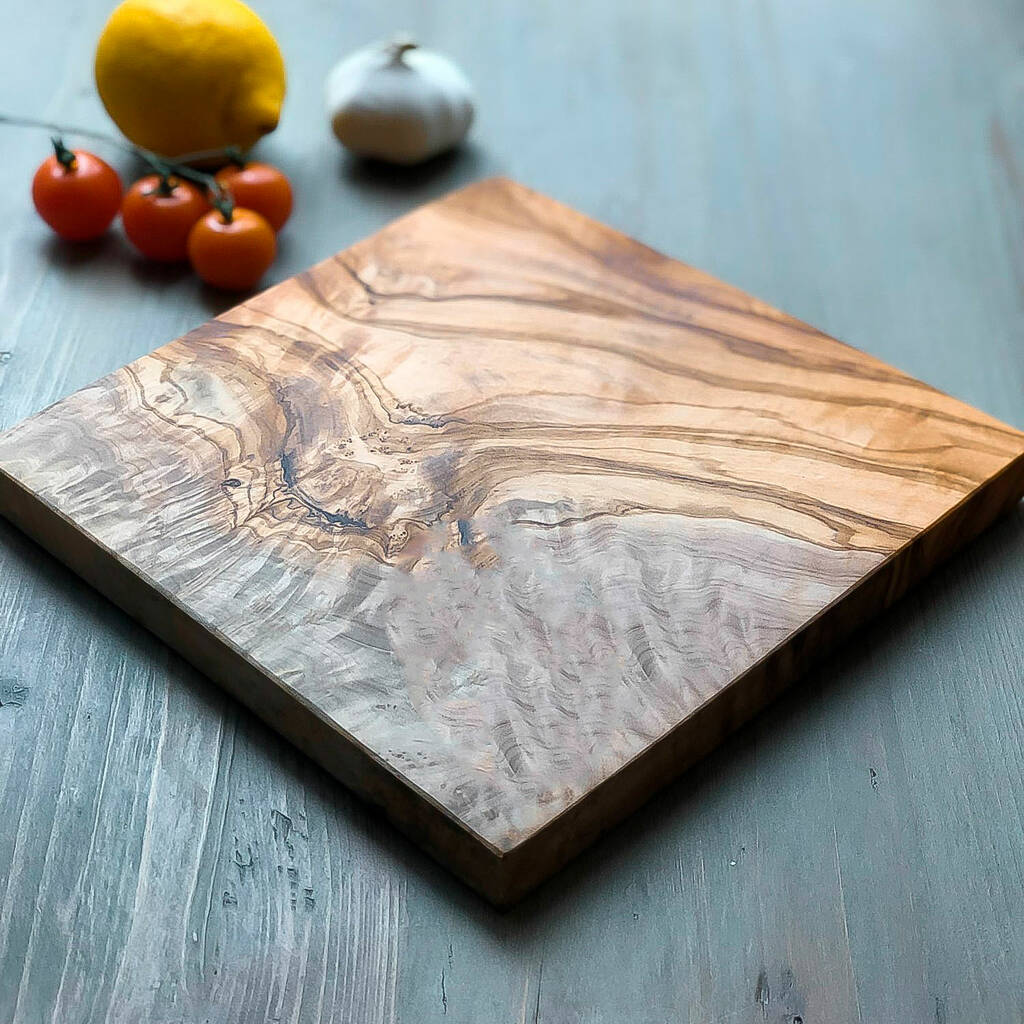 Natural Wooden Serving Or Chopping Board By The Rustic Dish ...