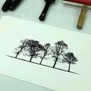 Trees Screen Print By The Art Rooms | notonthehighstreet.com