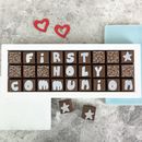 personalised chocolates for holy communion by chocolate by cocoapod ...