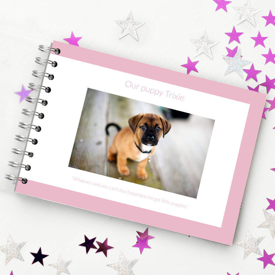 dog memory book by amanda hancocks | notonthehighstreet.com