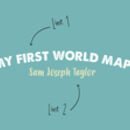 My First World Map Personalised Print By Over & Over ...