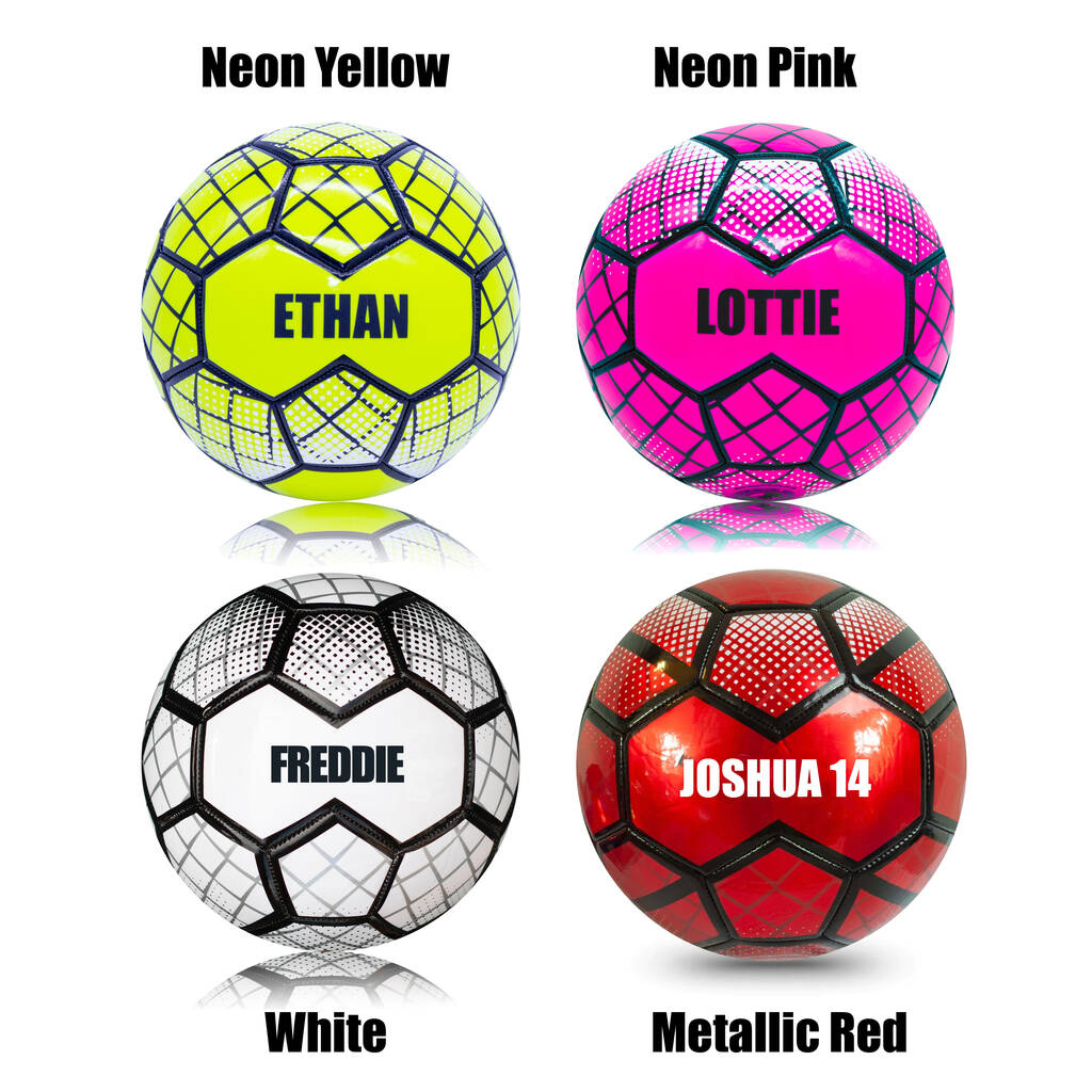 Personalised Football Ball * Customise With Any Name * By We Print ...