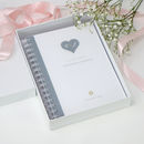 Personalised Heart Wedding Planner Handbook By Designed ...