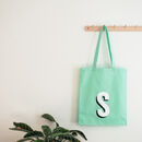 Retro Initial Tote Bag By The Little Handcrafted Company ...