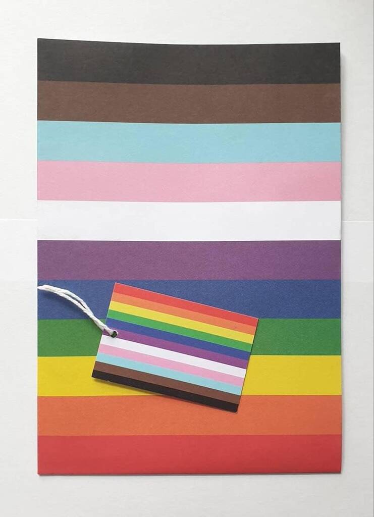 Lgbtq Pride Eco Friendly Gift Wrap And Matching Tags By DJC BOUTIQUE