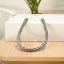 Real Sterling Silver Thread Crochet Necklace Kit By Solid And Marl ...