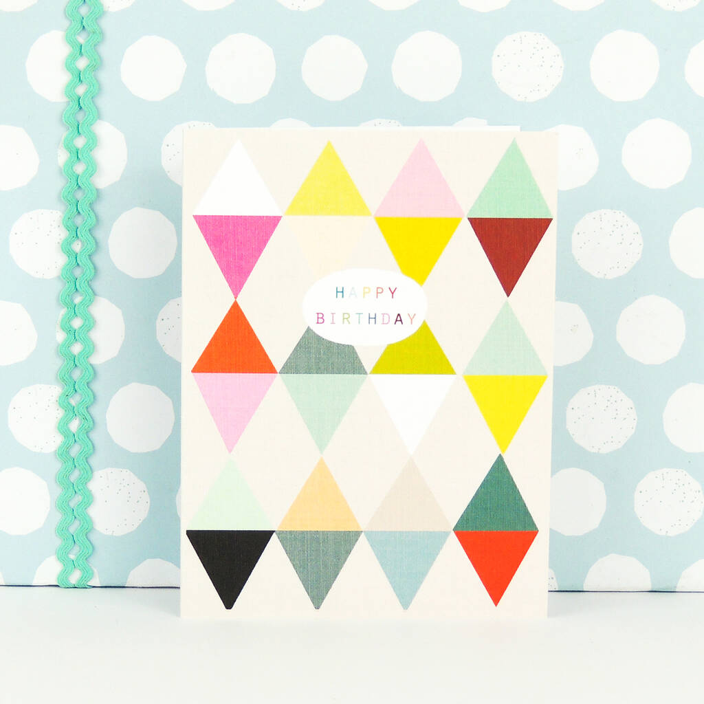 Mini Diamonds Birthday Card By Kali Stileman Publishing ...