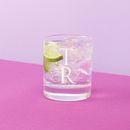 Personalised Monogram Tumbler By The Glass Yard | notonthehighstreet.com