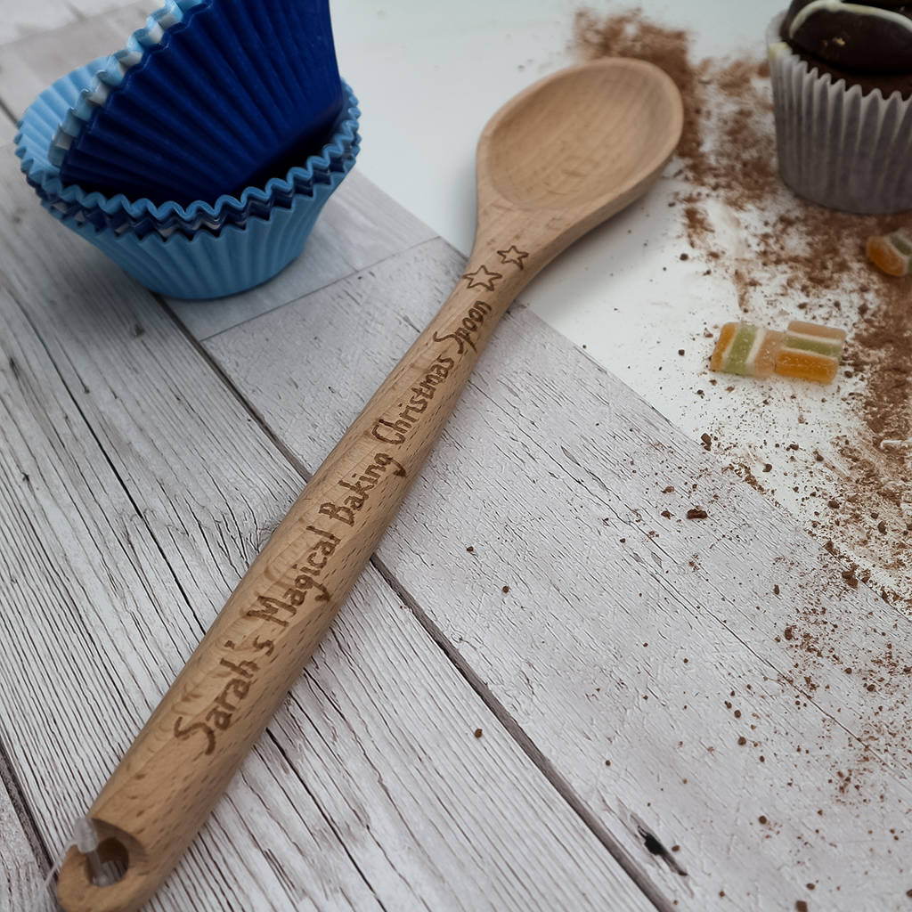 personalised christmas magical wooden spoon by jacob noah ...