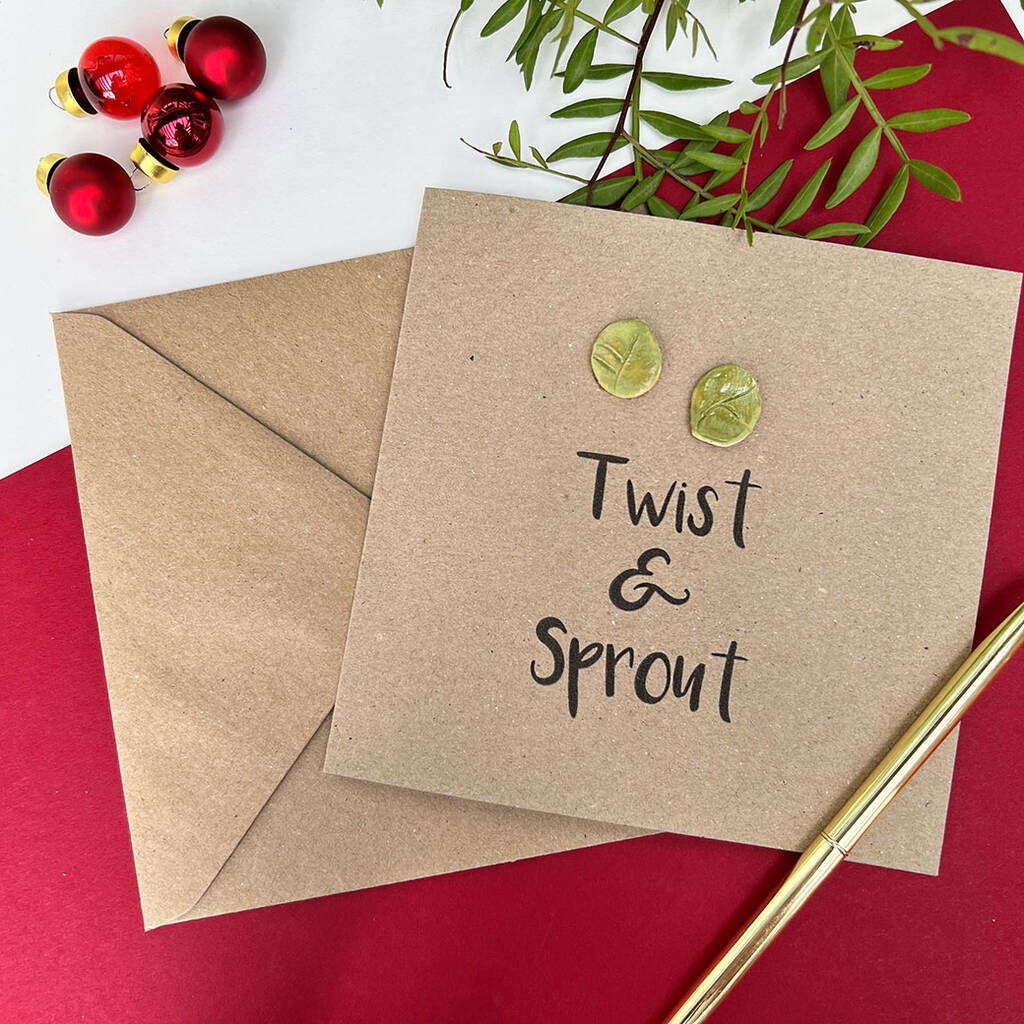 Handmade Sprout Christmas Cards By Juliet Reeves Designs ...