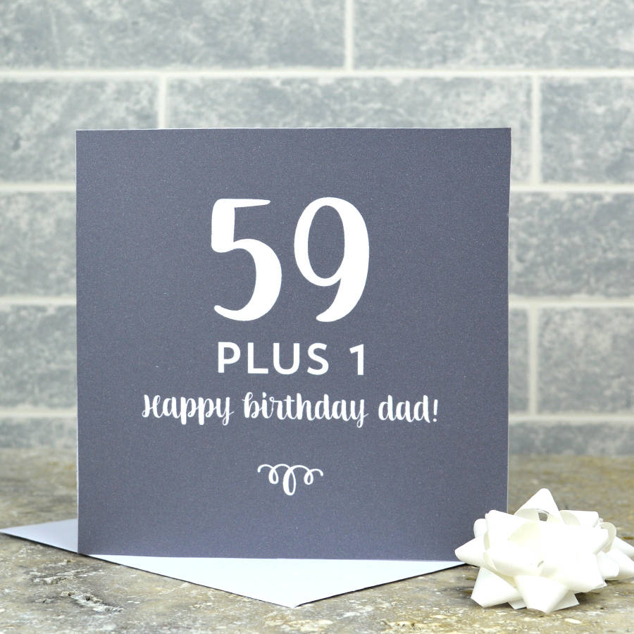 Personalised 60th Birthday Card By Pink And Turquoise Personalised 60th Birthday Card By Pink And Turquoise