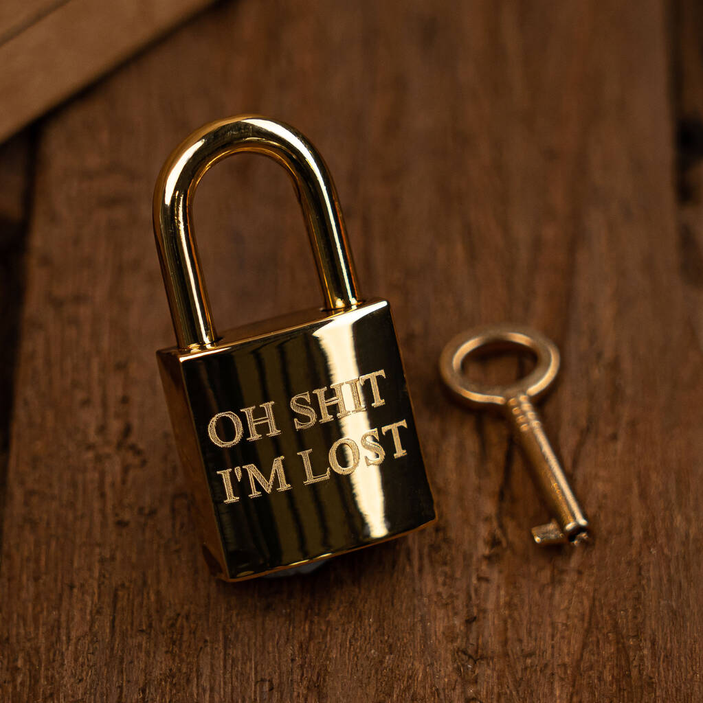 Square Padlock Dog Tag By Broughton & Co | notonthehighstreet.com