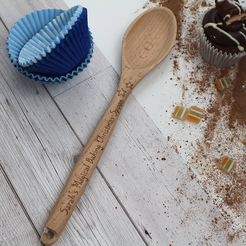 personalised christmas magical wooden spoon by jacob noah ...