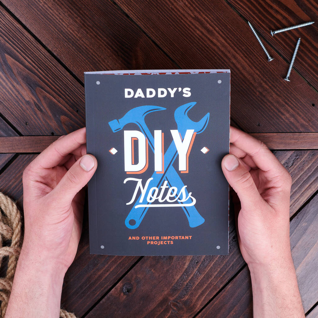 Personalised Diy Notes And Plans Notebook By Oakdene Designs