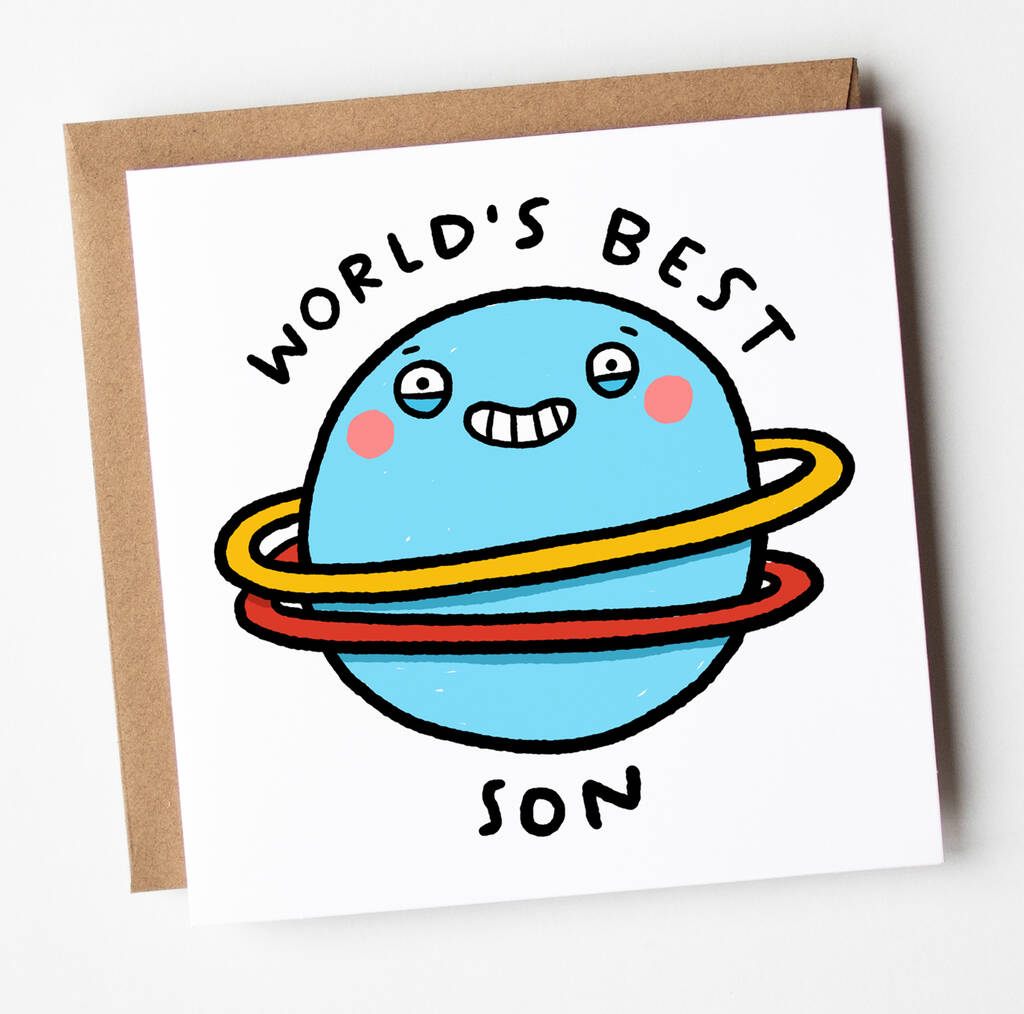 World s Best Son Card By Arrow Gift Co Notonthehighstreet World s Best Son Card By Arrow Gift Co Notonthehighstreet
