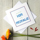 personalised kir royale card by fiona gray designs | notonthehighstreet.com