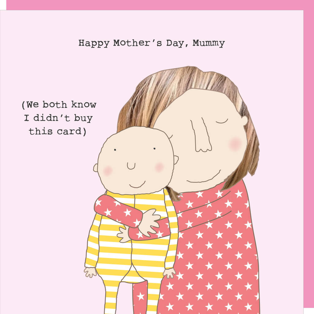 Mummy Baby Love Mother's Day Card By Rosie Made A Thing