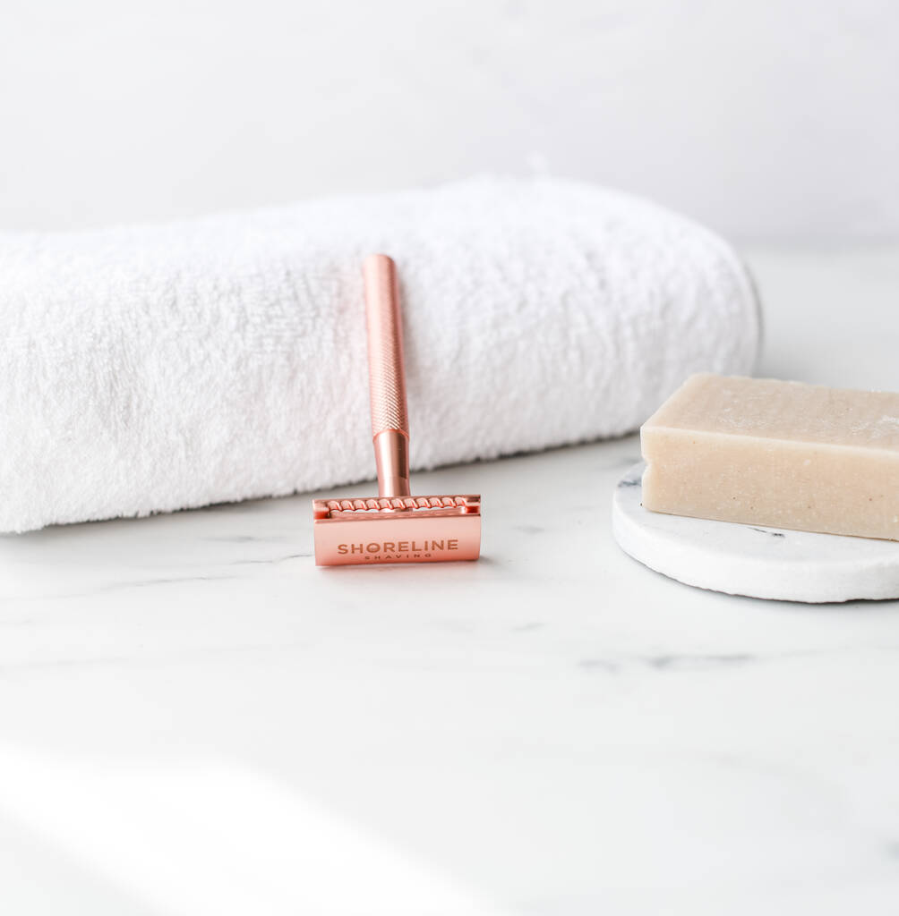 Unisex Reusable Safety Razor Travel Kit By Shoreline Shaving ...