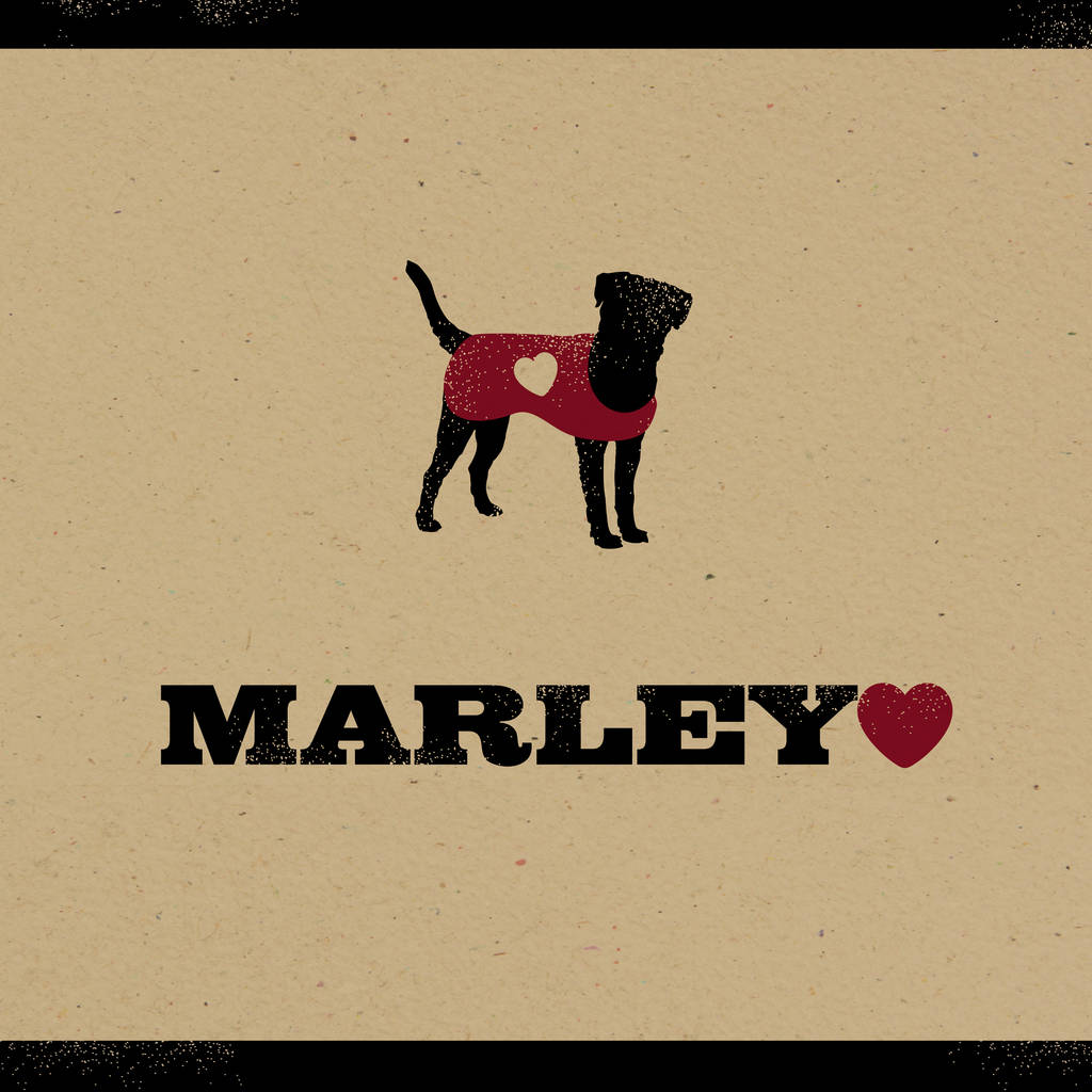 ‘personalised labrador print’ labrador lover gift by the typecast ...