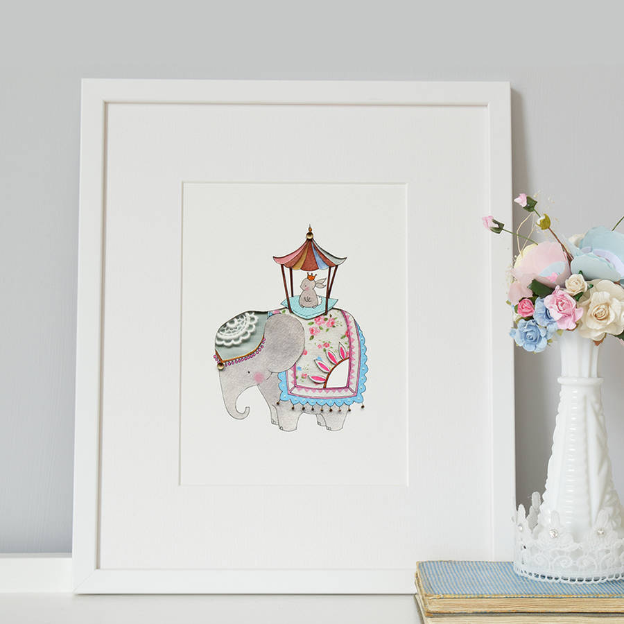 the royal rabbit nursery print by daisy & bump nursery art ...