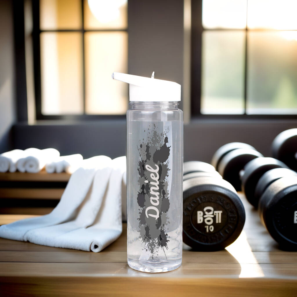 Personalised Splash Water Bottle – 750ml By The Thoughtful Touch