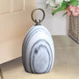 Onyx Grey Natural Marble Door Stop By Dibor | notonthehighstreet.com