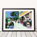Towpath Cafe, Islington, North London Art Print By Tomartacus ...