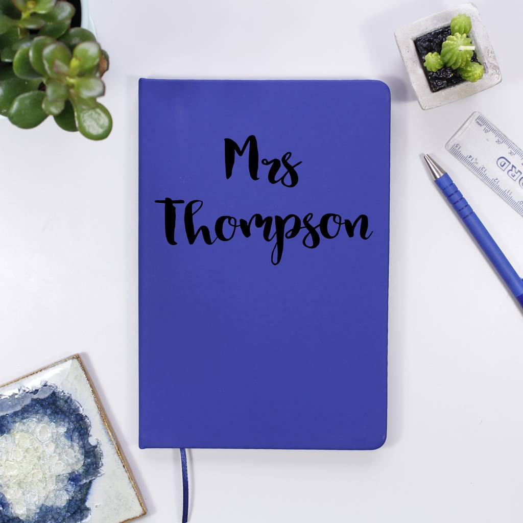 personalised notebook for teachers by olivia morgan ltd ...