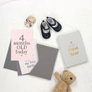 Personalised Baby Milestone And Memory Cards By Martha Brook ...