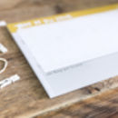 a4 weekly planner desk pad 'this is my week' by i am nat ...