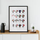 classic moments rugby team print by good team on paper ...