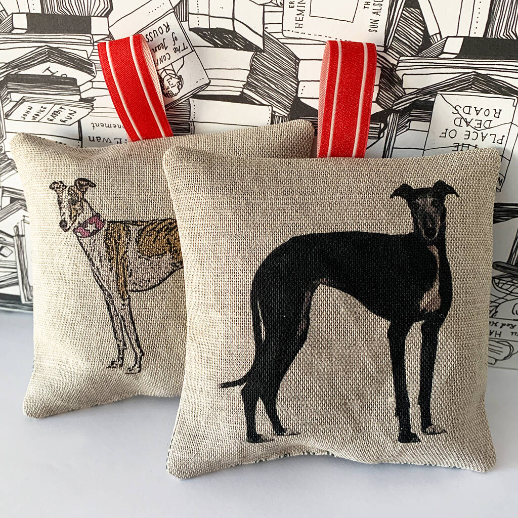 Whippet Or Greyhound Lavender Bags By Keylime Design ...