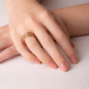 Silver And Gold Corkscrew Spiral Rings By Otis Jaxon ...