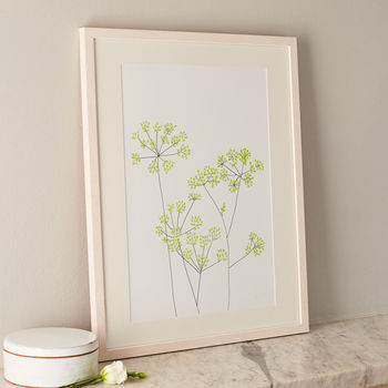 fennel art print by eloise hall | notonthehighstreet.com