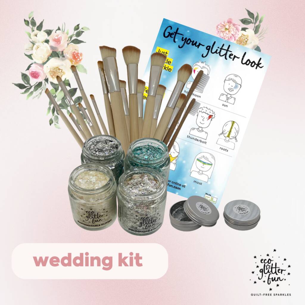Wedding Eco Glitter Station Kit By Eco Glitter Fun | notonthehighstreet.com