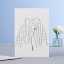 Weeping Willow Tree Card By Eloise Hall | notonthehighstreet.com