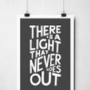 There Is A Light Print By Sketchbook Design | notonthehighstreet.com