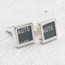 concorde sterling silver cufflinks by hepburn & hughes ...