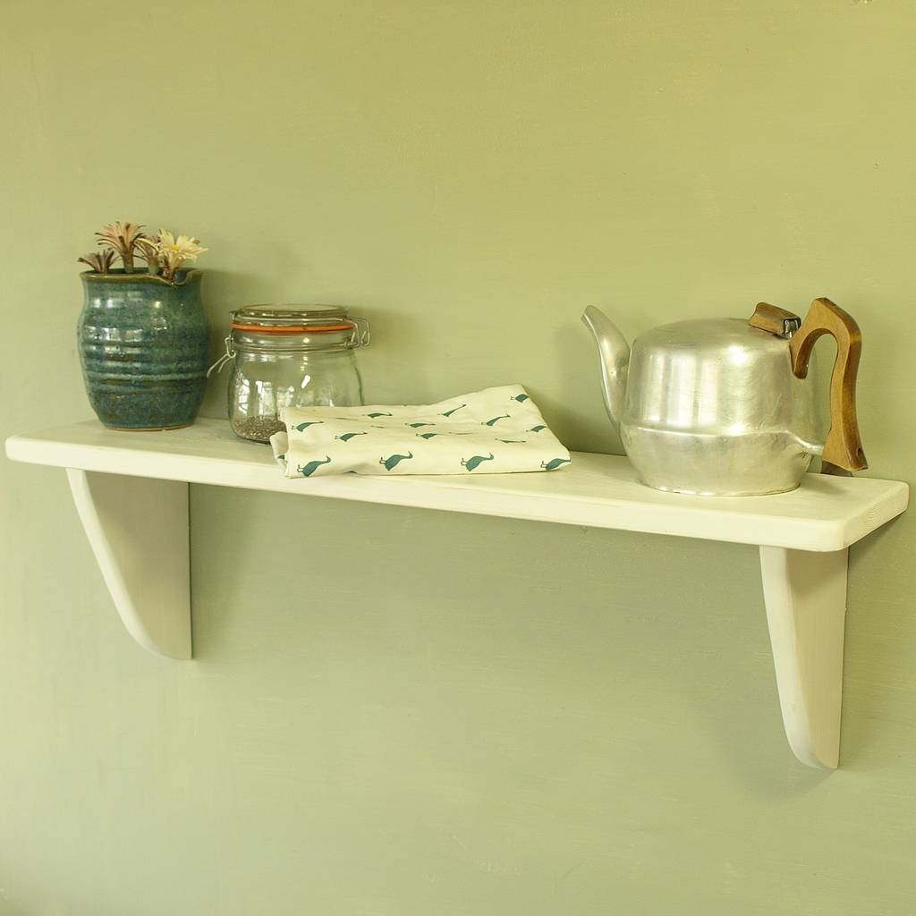 shaker kitchen shelf by seagirl and magpie | notonthehighstreet.com
