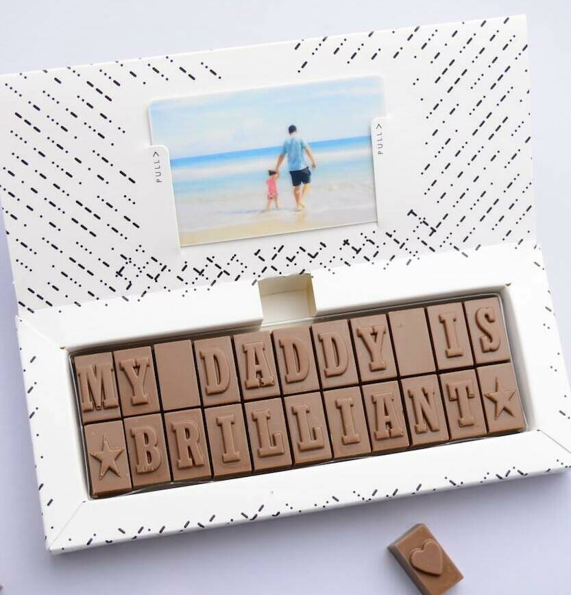 chocolate gift for dad by morse toad | notonthehighstreet.com