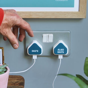 Personalised Leather Charger Patches By Holdall & Co ...