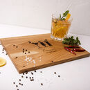 Mix ‘Em Up Personalised Cocktail Board By Natural Gift Store ...