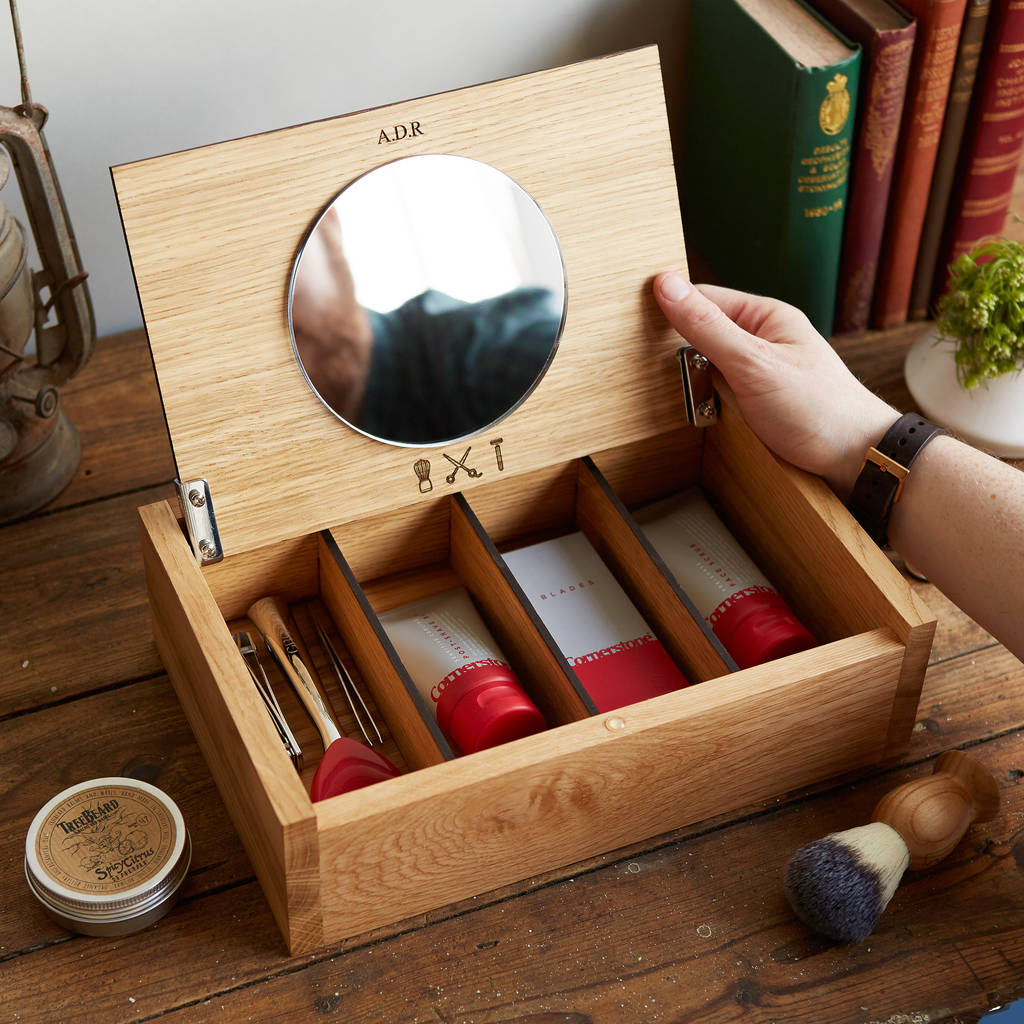 Personalised Grooming Box With Customised Storage By MijMoj Design ...