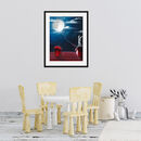 Moon Bunny Limited Edition Art Print By Made By Ilze ...